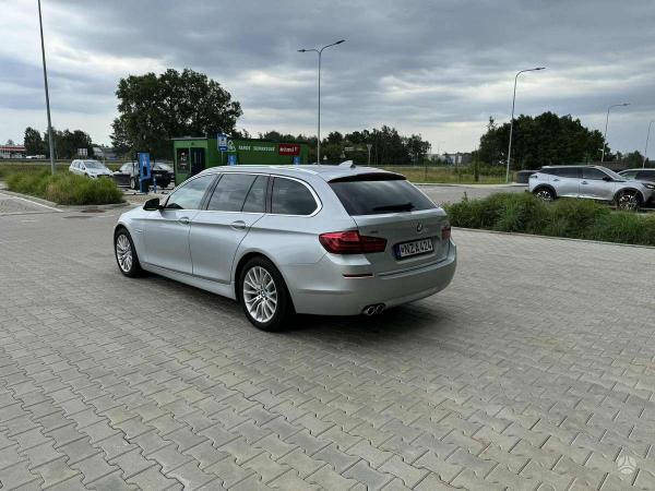 Grey BMW 530 2014 in Vilnius, with an engine capacity of 2.99 L and mileage of 210 thousand km for 10900 €, photo 7 on AUTOMOTO.COM.LV