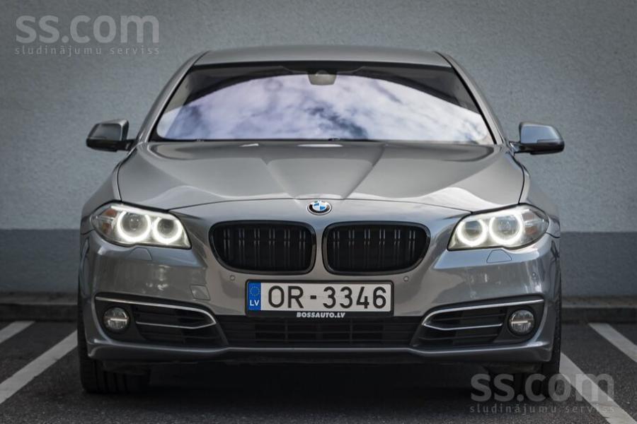Pelēks BMW 530 2014 Rīga, ar dzinēja tilpumu 3.00 L un nobraukumu 337 tūkst. km par 11950 €, foto 3 vietnē AUTOMOTO.COM.LV