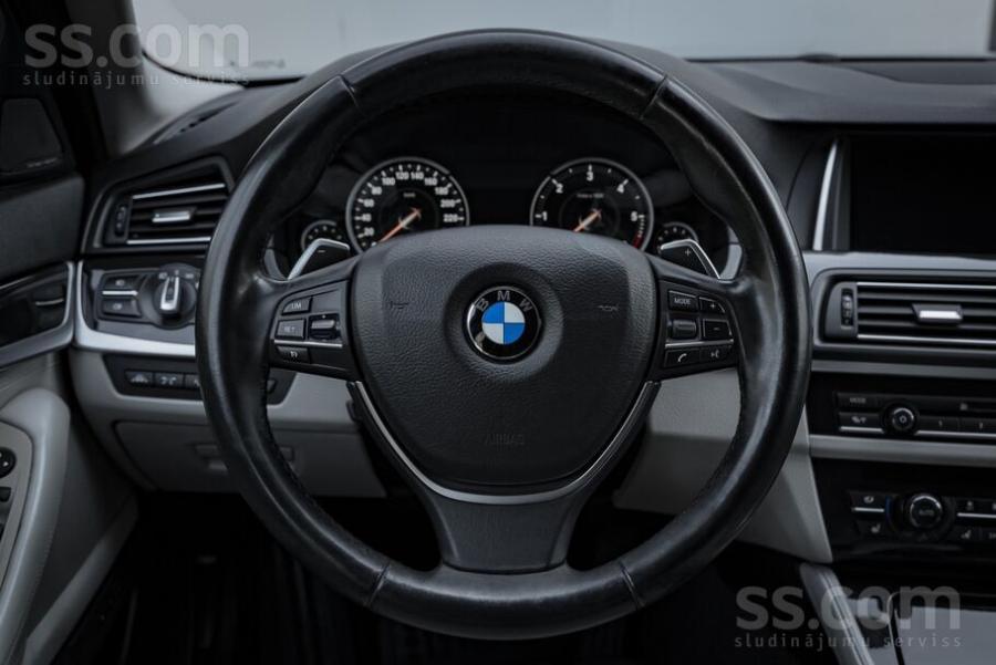 Pelēks BMW 530 2014 Rīga, ar dzinēja tilpumu 3.00 L un nobraukumu 337 tūkst. km par 11950 €, foto 19 vietnē AUTOMOTO.COM.LV