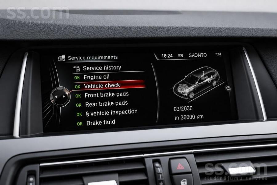 Pelēks BMW 530 2014 Rīga, ar dzinēja tilpumu 3.00 L un nobraukumu 337 tūkst. km par 11950 €, foto 25 vietnē AUTOMOTO.COM.LV