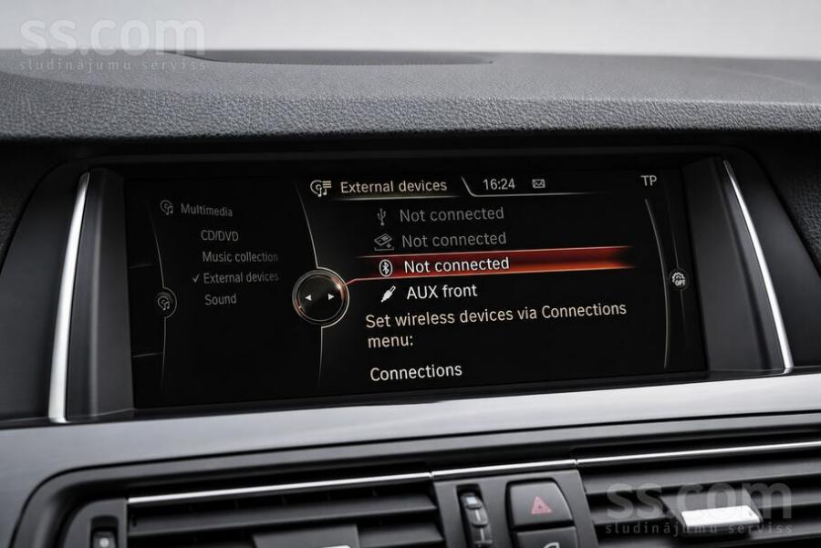 Pelēks BMW 530 2014 Rīga, ar dzinēja tilpumu 3.00 L un nobraukumu 337 tūkst. km par 11950 €, foto 26 vietnē AUTOMOTO.COM.LV