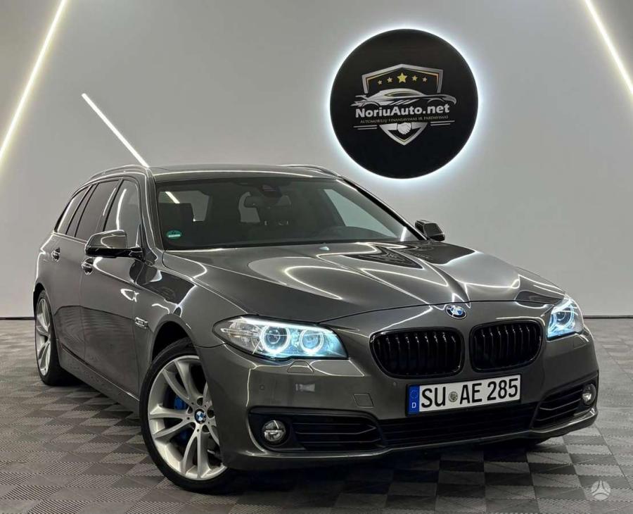 Pelēks BMW 530 2014 Marijampole, ar dzinēja tilpumu 2.99 L un nobraukumu 243 tūkst. km par 11650 €, foto 1 vietnē AUTOMOTO.COM.LV