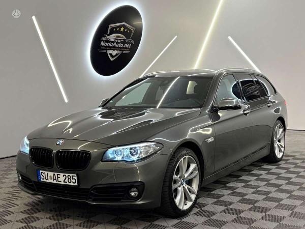 Grey BMW 530 2014 in Marijampole, with an engine capacity of 2.99 L and mileage of 243 thousand km for 11650 €, photo 6 on AUTOMOTO.COM.LV