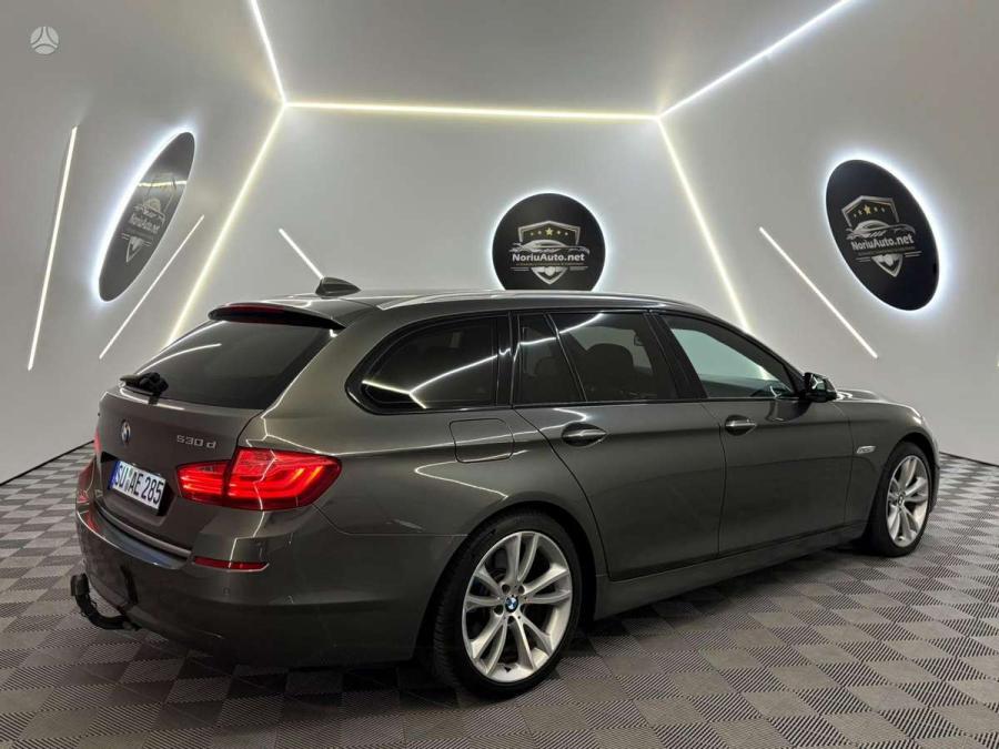 Pelēks BMW 530 2014 Marijampole, ar dzinēja tilpumu 2.99 L un nobraukumu 243 tūkst. km par 11650 €, foto 9 vietnē AUTOMOTO.COM.LV