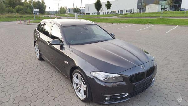 Pelēks BMW 530 2014 Viļņa, ar dzinēja tilpumu 2.99 L un nobraukumu 296 tūkst. km par 8700 €, foto 10 vietnē AUTOMOTO.COM.LV