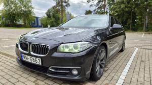 Pelēks BMW 530 2014 Jūrmala, ar dzinēja tilpumu 3.00 L un nobraukumu 351 tūkst. km par 9750 €, foto  vietnē AUTOMOTO.COM.LV