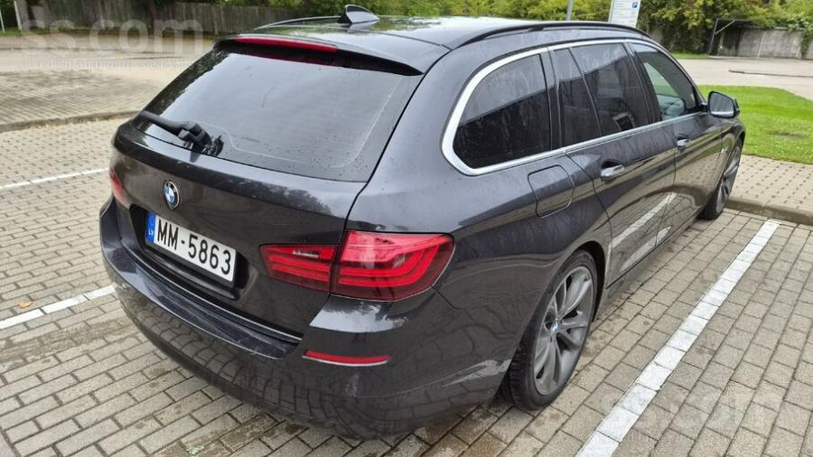 Pelēks BMW 530 2014 Jūrmala, ar dzinēja tilpumu 3.00 L un nobraukumu 351 tūkst. km par 9750 €, foto 6 vietnē AUTOMOTO.COM.LV