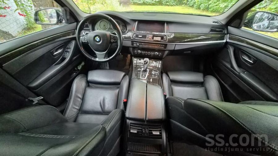 Pelēks BMW 530 2014 Jūrmala, ar dzinēja tilpumu 3.00 L un nobraukumu 351 tūkst. km par 9750 €, foto 9 vietnē AUTOMOTO.COM.LV