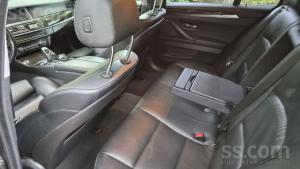Pelēks BMW 530 2014 Jūrmala, ar dzinēja tilpumu 3.00 L un nobraukumu 351 tūkst. km par 9750 €, foto 10 vietnē AUTOMOTO.COM.LV