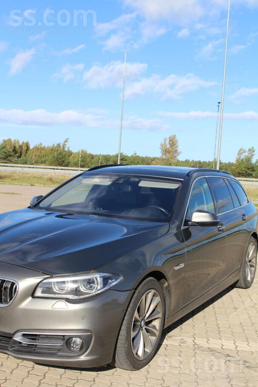 Grey BMW 530 2014 in Riga, with an engine capacity of 3.00 L and mileage of 261 thousand km for 14200 €, photo 3 on AUTOMOTO.COM.LV