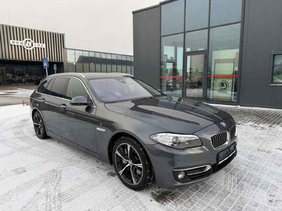 Pelēks BMW 530 2015 Šauļi, ar dzinēja tilpumu 3.00 L un nobraukumu 273 tūkst. km par 10800 €, foto 1 vietnē AUTOMOTO.COM.LV