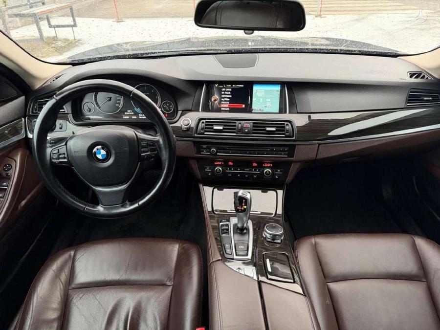 Pelēks BMW 530 2015 Šauļi, ar dzinēja tilpumu 3.00 L un nobraukumu 273 tūkst. km par 10800 €, foto 8 vietnē AUTOMOTO.COM.LV
