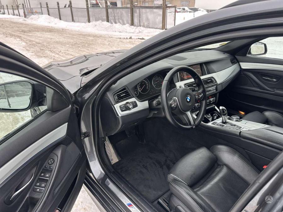 Pelēks BMW 530 2015 Šauļi, ar dzinēja tilpumu 2.99 L un nobraukumu 277 tūkst. km par 12600 €, foto 13 vietnē AUTOMOTO.COM.LV
