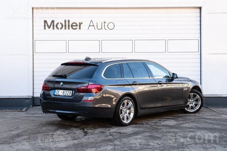 Grey BMW 530 2015 in Riga, with an engine capacity of 3.00 L and mileage of 260 thousand km for 11500 €, photo 4 on AUTOMOTO.COM.LV