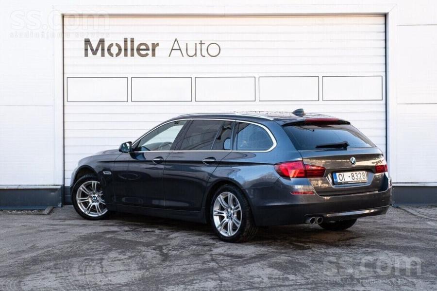 Grey BMW 530 2015 in Riga, with an engine capacity of 3.00 L and mileage of 260 thousand km for 11500 €, photo 5 on AUTOMOTO.COM.LV