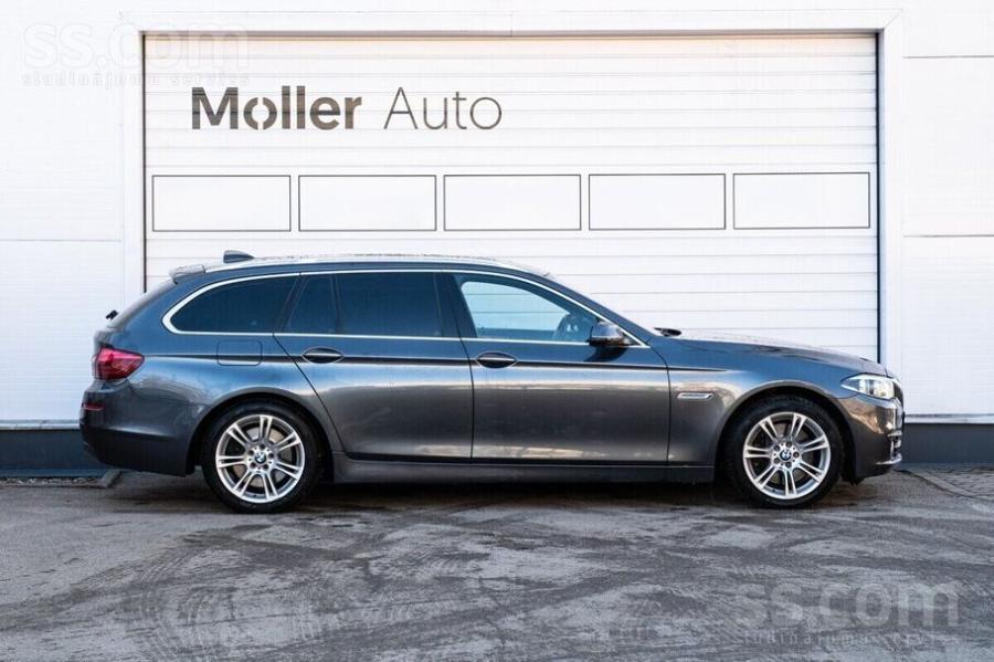 Grey BMW 530 2015 in Riga, with an engine capacity of 3.00 L and mileage of 260 thousand km for 11500 €, photo 6 on AUTOMOTO.COM.LV