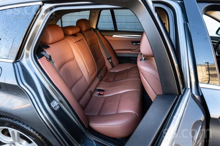 Grey BMW 530 2015 in Riga, with an engine capacity of 3.00 L and mileage of 260 thousand km for 11500 €, photo 8 on AUTOMOTO.COM.LV