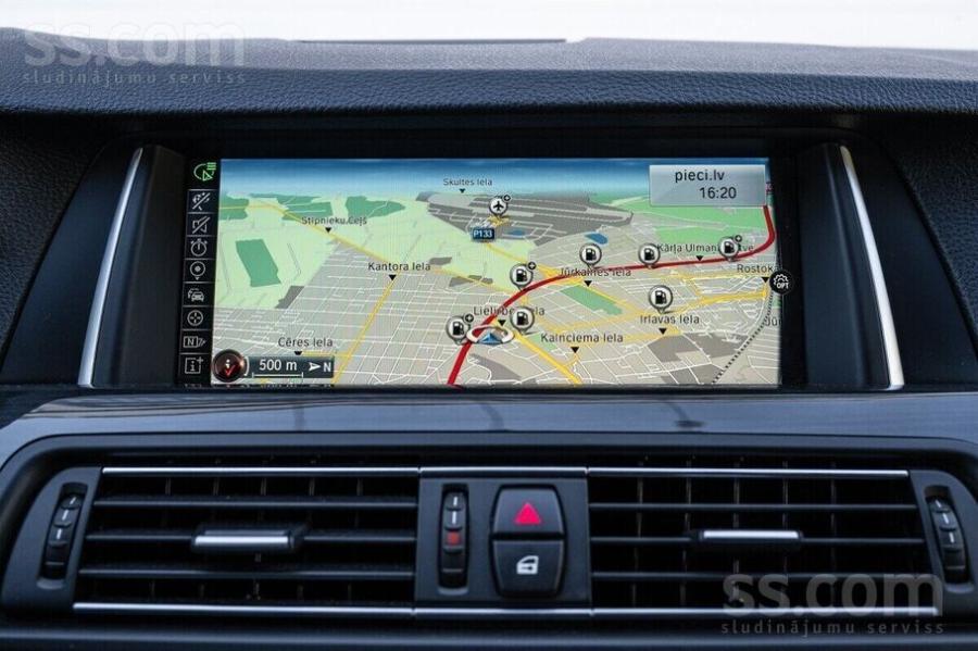 Grey BMW 530 2015 in Riga, with an engine capacity of 3.00 L and mileage of 260 thousand km for 11500 €, photo 11 on AUTOMOTO.COM.LV