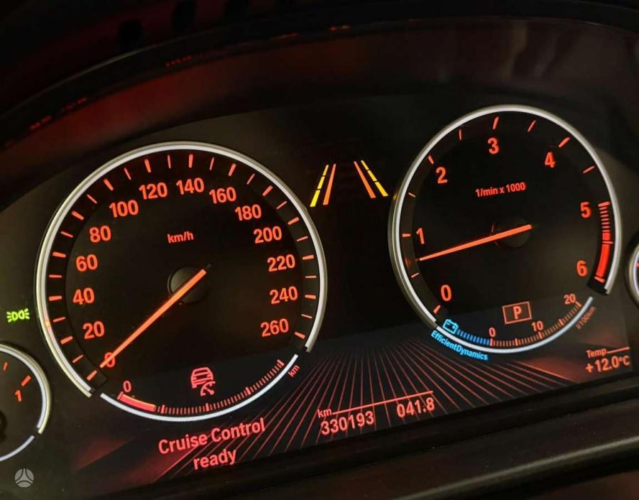 Pelēks BMW 530 2015 Marijampole, ar dzinēja tilpumu 2.99 L un nobraukumu 331 tūkst. km par 10999 €, foto 4 vietnē AUTOMOTO.COM.LV