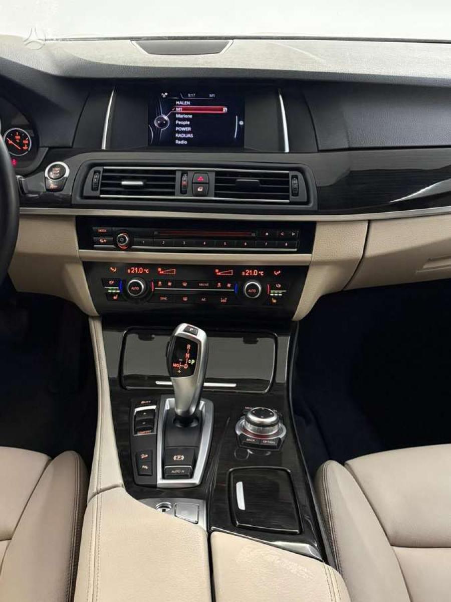 Pelēks BMW 530 2015 Marijampole, ar dzinēja tilpumu 2.99 L un nobraukumu 331 tūkst. km par 10999 €, foto 17 vietnē AUTOMOTO.COM.LV