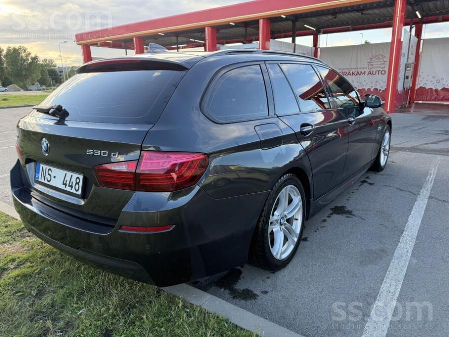 Pelēks BMW 530 2015 Rīga, ar dzinēja tilpumu 3.00 L un nobraukumu 306 tūkst. km par 11490 €, foto 5 vietnē AUTOMOTO.COM.LV