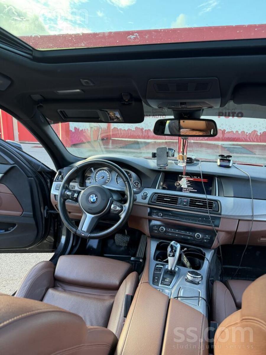 Pelēks BMW 530 2015 Rīga, ar dzinēja tilpumu 3.00 L un nobraukumu 306 tūkst. km par 11490 €, foto 12 vietnē AUTOMOTO.COM.LV
