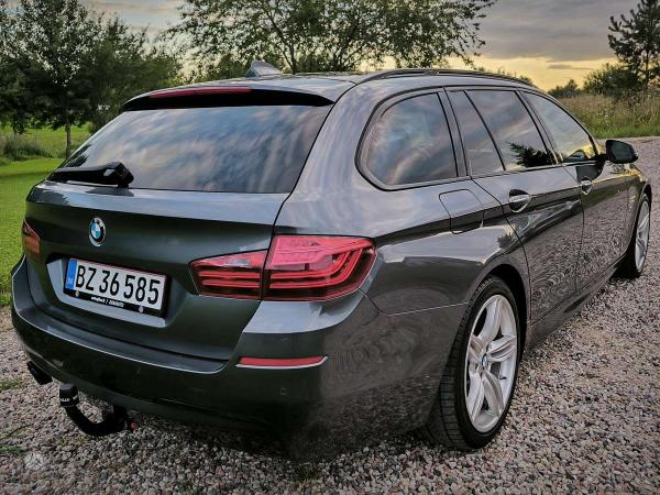 Grey BMW 530 2015 in Trakai, with an engine capacity of 2.99 L and mileage of 303 thousand km for 9940 €, photo 5 on AUTOMOTO.COM.LV