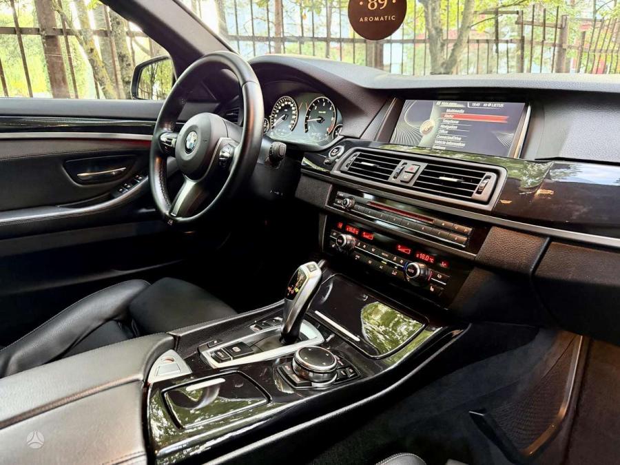 Pelēks BMW 530 2015 Kauņa, ar dzinēja tilpumu 0.00 L un nobraukumu 303 tūkst. km par 10800 €, foto 15 vietnē AUTOMOTO.COM.LV