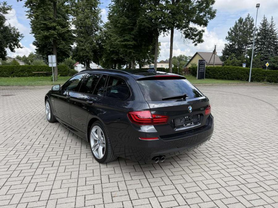 Grey BMW 530 2015 in Marijampole, with an engine capacity of 2.99 L and mileage of 360 thousand km for 11800 €, photo 4 on AUTOMOTO.COM.LV