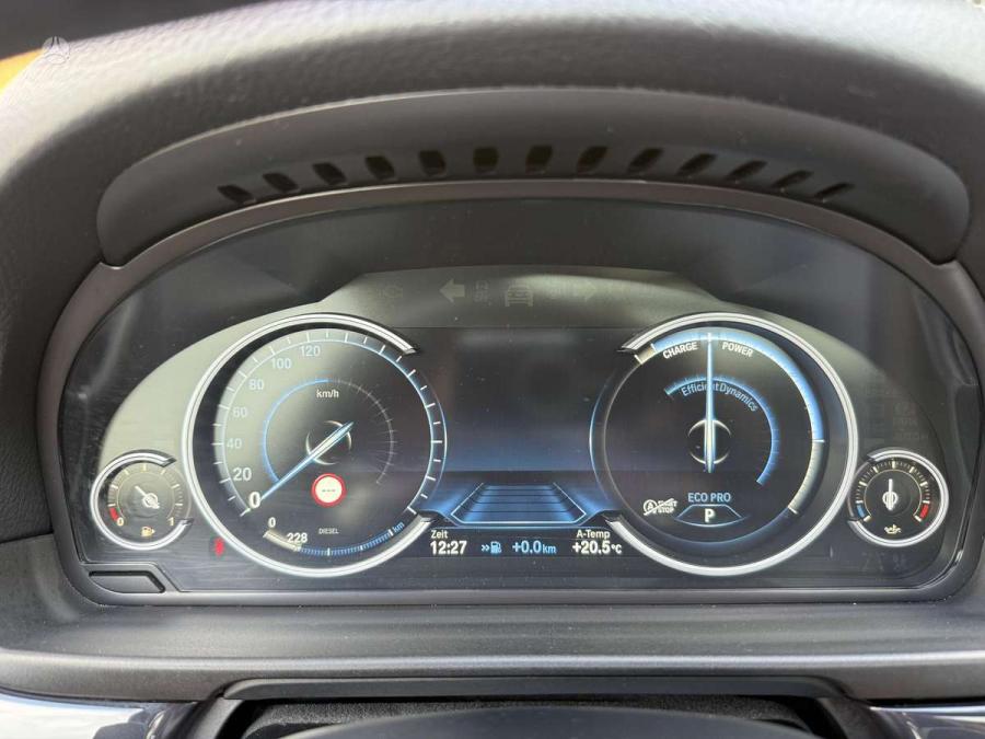 Grey BMW 530 2015 in Marijampole, with an engine capacity of 2.99 L and mileage of 360 thousand km for 11800 €, photo 24 on AUTOMOTO.COM.LV