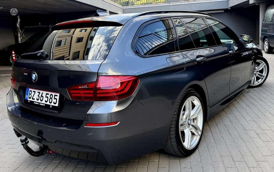 Grey BMW 530 2015 in Kaunas, with an engine capacity of 0.00 L and mileage of 303 thousand km for 9700 €, photo 5 on AUTOMOTO.COM.LV