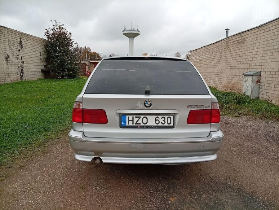 Grey BMW 530 2015 in Ukmerge, with an engine capacity of 3.00 L and mileage of 354 thousand km for 1450 €, photo 5 on AUTOMOTO.COM.LV
