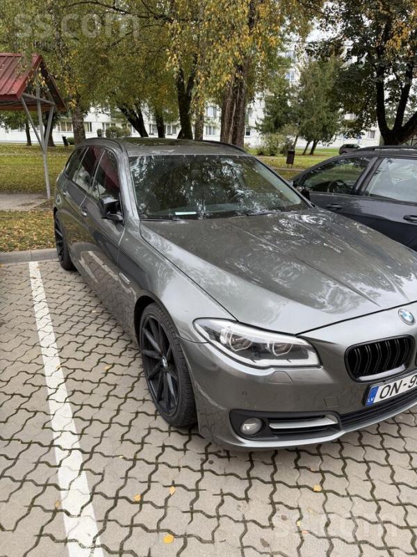 Pelēks BMW 530 2015 Ogre, ar dzinēja tilpumu 3.00 L un nobraukumu 398 tūkst. km par 14850 €, foto 2 vietnē AUTOMOTO.COM.LV