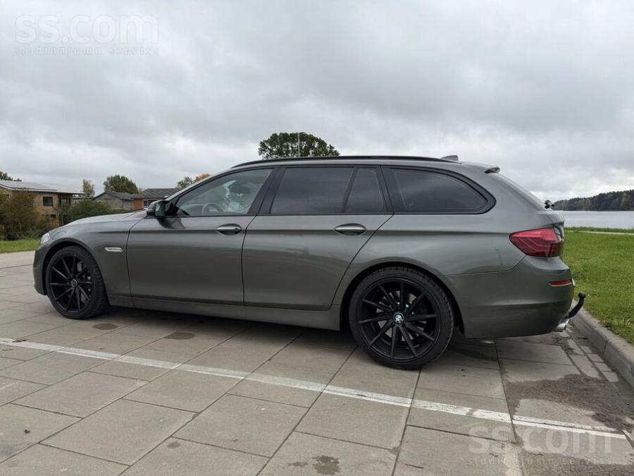 Pelēks BMW 530 2015 Ogre, ar dzinēja tilpumu 3.00 L un nobraukumu 398 tūkst. km par 14850 €, foto 11 vietnē AUTOMOTO.COM.LV