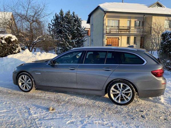 Grey BMW 530 2016 in Rokiskis, with an engine capacity of 2.99 L and mileage of 160 thousand km for 11500 €, photo 5 on AUTOMOTO.COM.LV