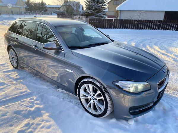 Grey BMW 530 2016 in Rokiskis, with an engine capacity of 2.99 L and mileage of 160 thousand km for 11500 €, photo 10 on AUTOMOTO.COM.LV
