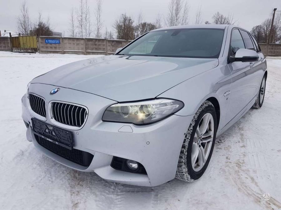Pelēks BMW 530 2016 Šauļi, ar dzinēja tilpumu 2.99 L un nobraukumu 273 tūkst. km par 10900 €, foto 1 vietnē AUTOMOTO.COM.LV