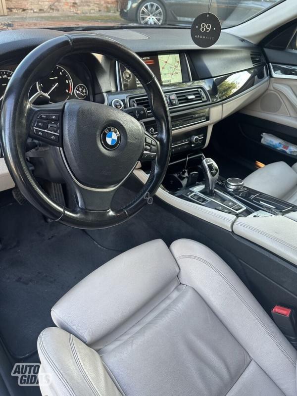 Grey BMW 530 2016 in Kaunas, with an engine capacity of 3.00 L and mileage of 385 thousand km for 10600 €, photo 8 on AUTOMOTO.COM.LV