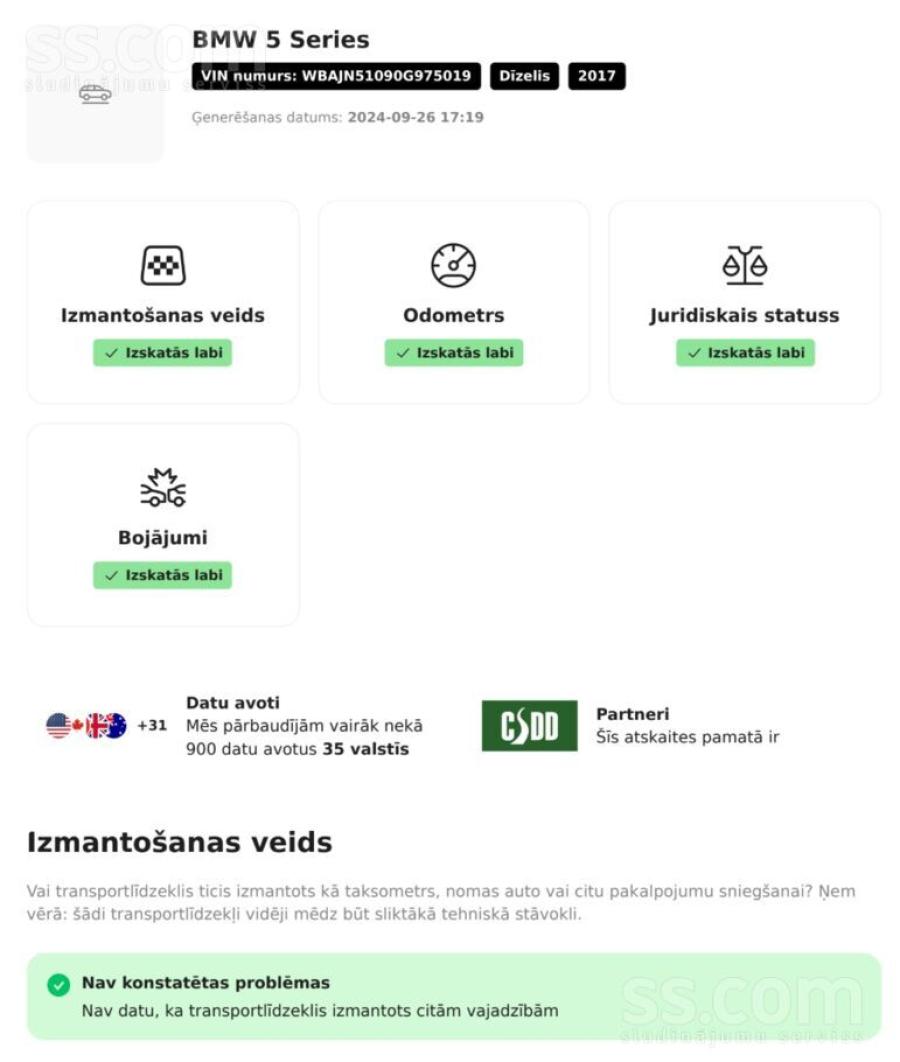 Серый БМВ 530 2017 в Мадона, объемом двигателя 3.00 л и пробегом 163 тыс. км за 24500 €, фото 13 на AUTOMOTO.COM.LV