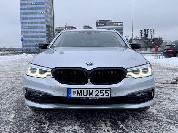 Grey BMW 530 2017 in Vilnius, with an engine capacity of 3.00 L and mileage of 177 thousand km for 19990 €, photo 2 on AUTOMOTO.COM.LV