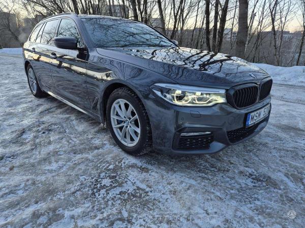 Grey BMW 530 2017 in Vilnius, with an engine capacity of 2.99 L and mileage of 290 thousand km for 18500 €, photo 1 on AUTOMOTO.COM.LV