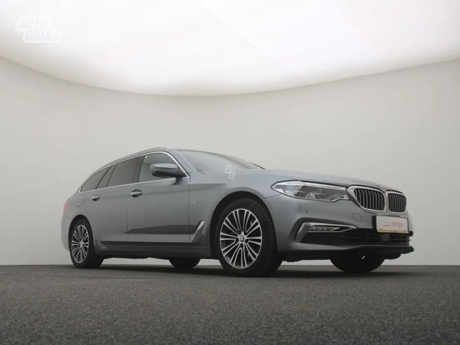 Grey BMW 530 2017 in Vilnius, with an engine capacity of 3.00 L and mileage of 243 thousand km for 19799 €, photo 12 on AUTOMOTO.COM.LV