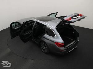 Grey BMW 530 2017 in Vilnius, with an engine capacity of 3.00 L and mileage of 243 thousand km for 19799 €, photo 14 on AUTOMOTO.COM.LV
