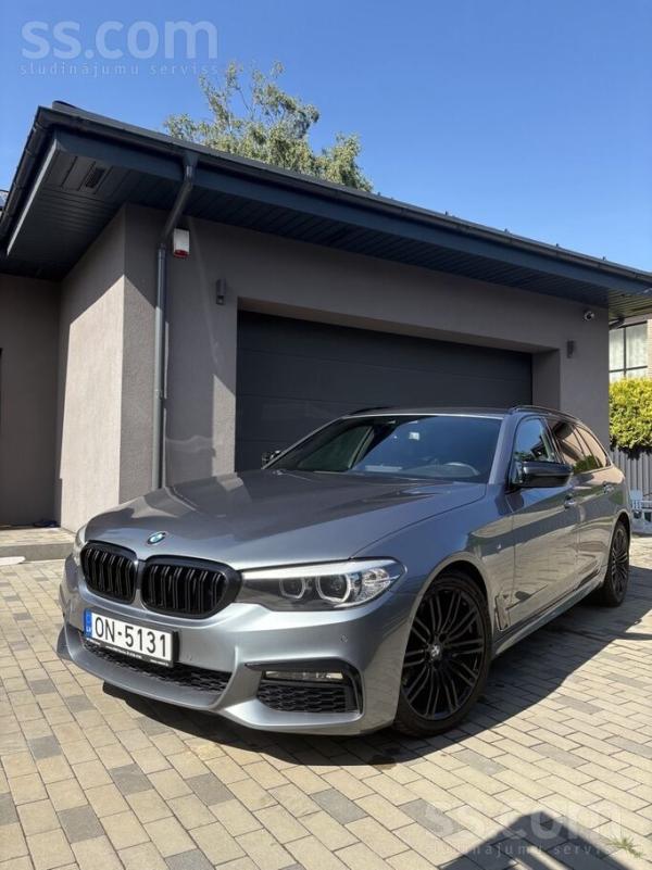 Grey BMW 530 2017 in Riga, with an engine capacity of 3.00 L and mileage of 154 thousand km for 21000 €, photo 2 on AUTOMOTO.COM.LV