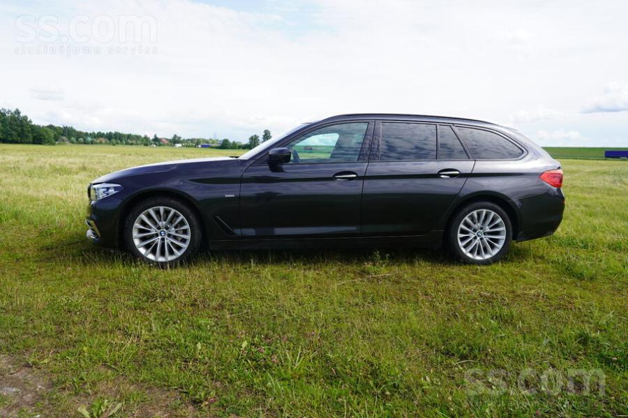 Grey BMW 530 2017 in Riga, with an engine capacity of 3.00 L and mileage of 251 thousand km for 16900 €, photo 1 on AUTOMOTO.COM.LV