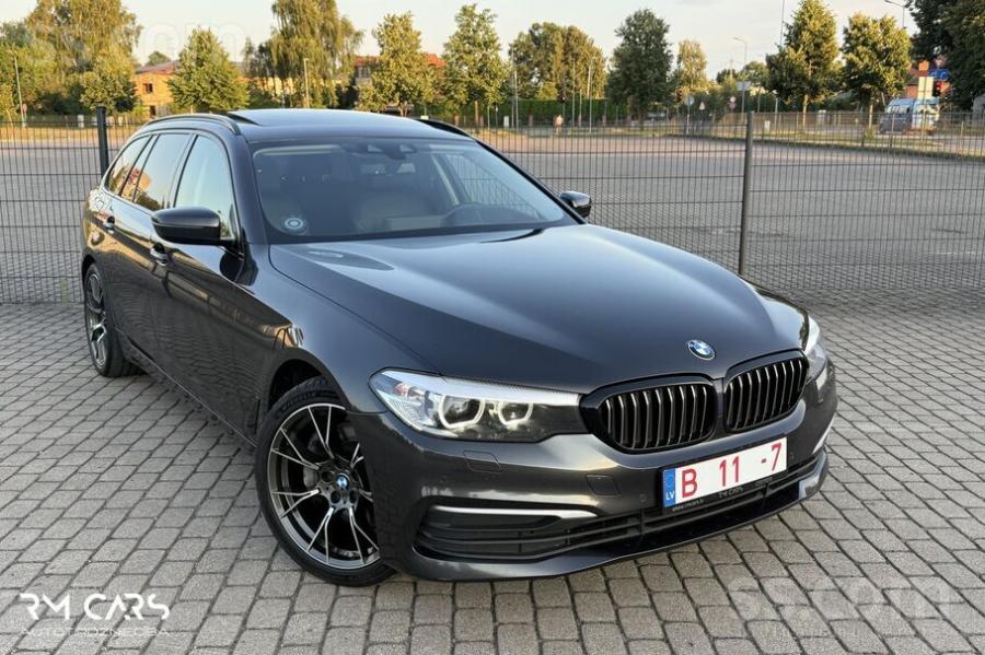 Grey BMW 530 2017 in Jelgava, with an engine capacity of 3.00 L and mileage of 0 thousand km for 16900 €, photo 1 on AUTOMOTO.COM.LV