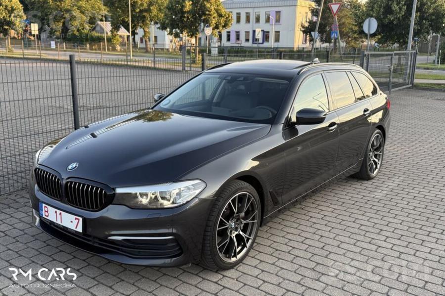 Grey BMW 530 2017 in Jelgava, with an engine capacity of 3.00 L and mileage of 0 thousand km for 16900 €, photo 34 on AUTOMOTO.COM.LV