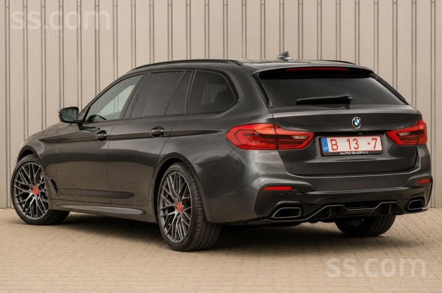 Grey BMW 530 2017 in Tukums, with an engine capacity of 3.00 L and mileage of 218 thousand km for 18900 €, photo 5 on AUTOMOTO.COM.LV