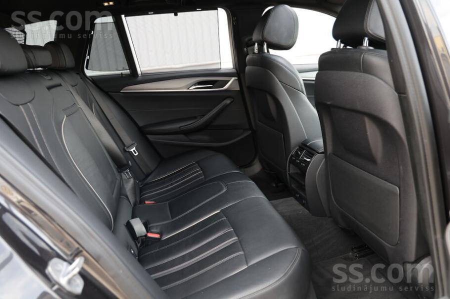 Grey BMW 530 2017 in Tukums, with an engine capacity of 3.00 L and mileage of 218 thousand km for 18900 €, photo 10 on AUTOMOTO.COM.LV