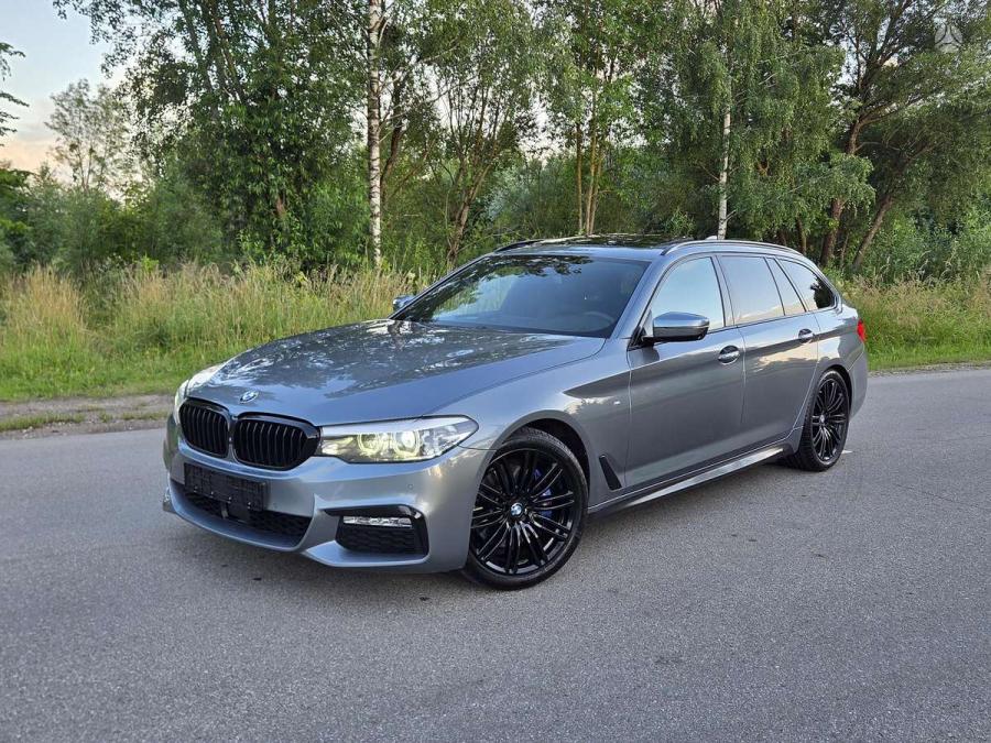 Grey BMW 530 2017 in Kaunas, with an engine capacity of 2.99 L and mileage of 255 thousand km for 20989 €, photo 10 on AUTOMOTO.COM.LV